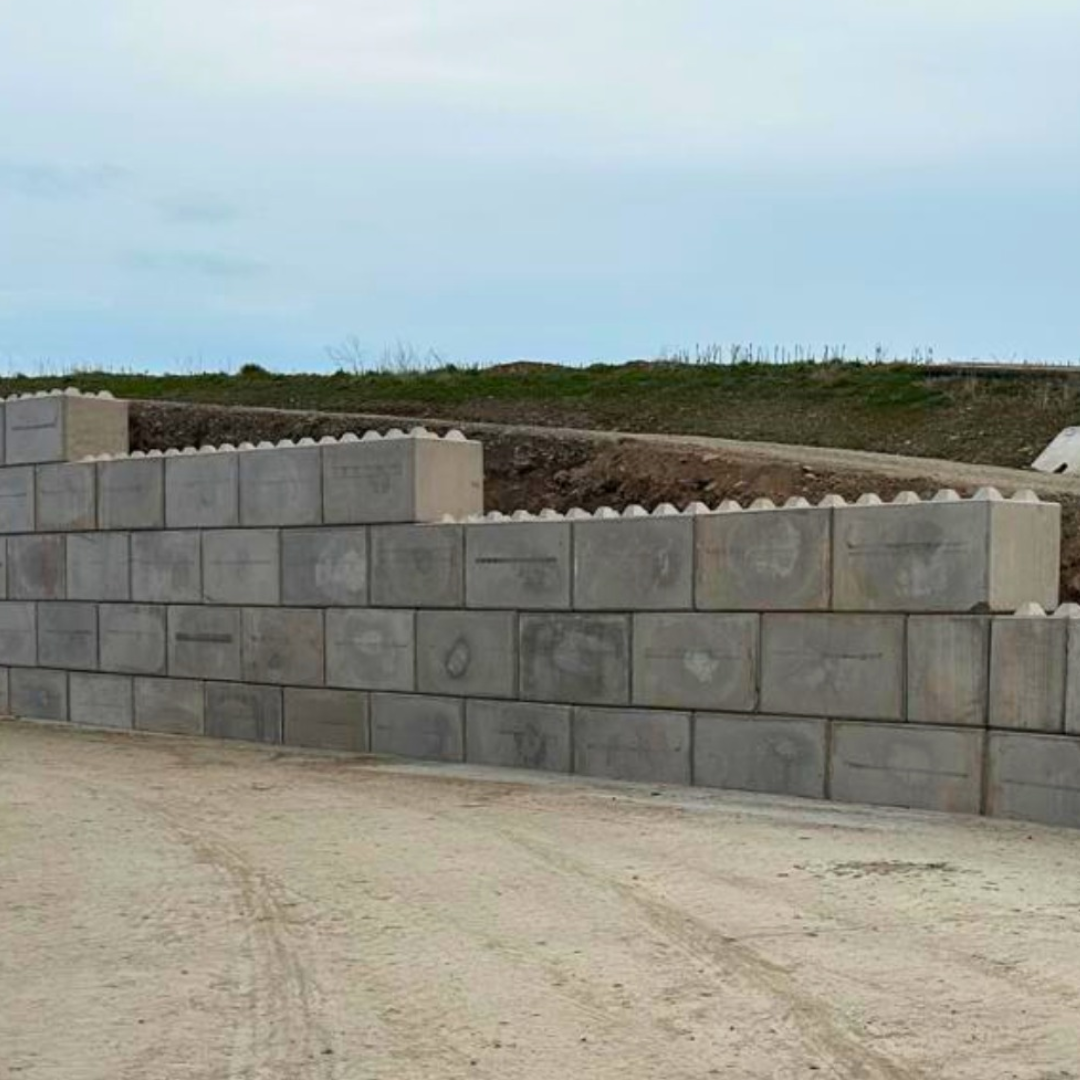 Interlocking concrete blocks - Contact CWP Concrete For Full Stock List!